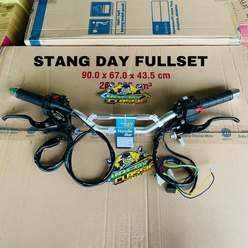 Jual stang day set stank day set gas spontan kanan holder kanan kiri ...