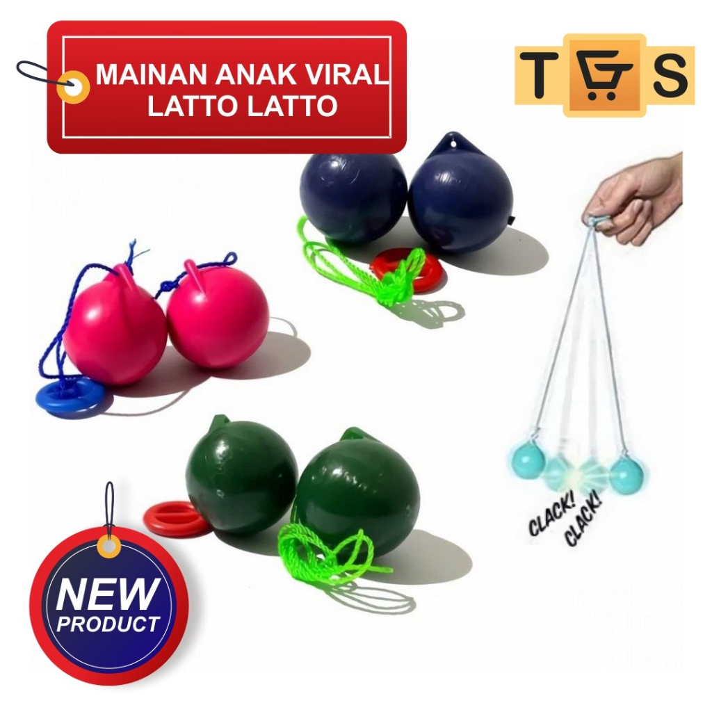 Jual [200gr] T750 | Mainan Anak Viral Latto Latto/Mainan Jadul/Etek ...