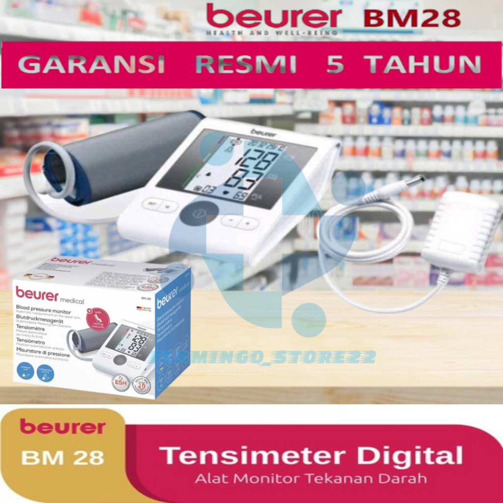 Jual Alat Tensimeter digital Beurer BM28 / Alat ukur tensi tekanan ...