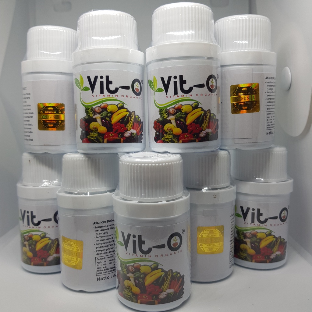 Jual Vit-o vitamin organik/nutrisi segala tanaman 45ml | Shopee Indonesia