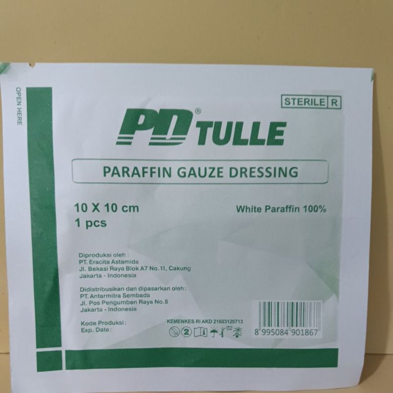 Jual PD TULLE / kassa sterile / gauze dressing | Shopee Indonesia