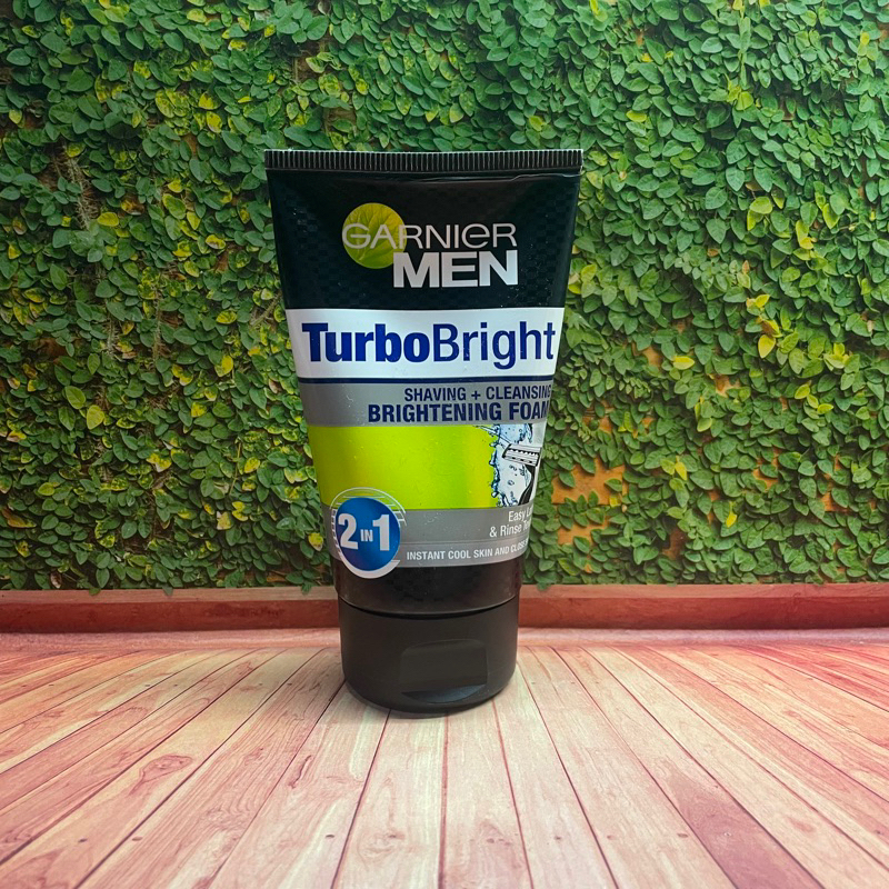 Jual Garnier Men Turbo Bright Shaving + Cleansing Brightening Foam ... Jual Garnier Men Turbo Bright Shaving + Cleansing Brightening Foam ...