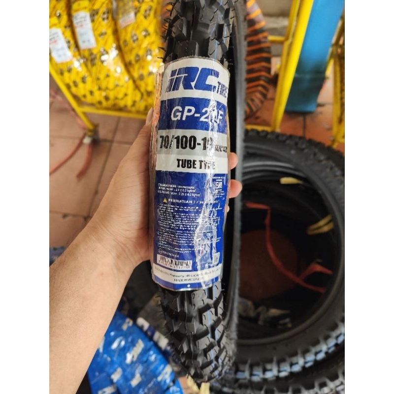 Jual Ban luar irc trail tubetype 90/100-16 gp22r (standar ban blkg klx ...