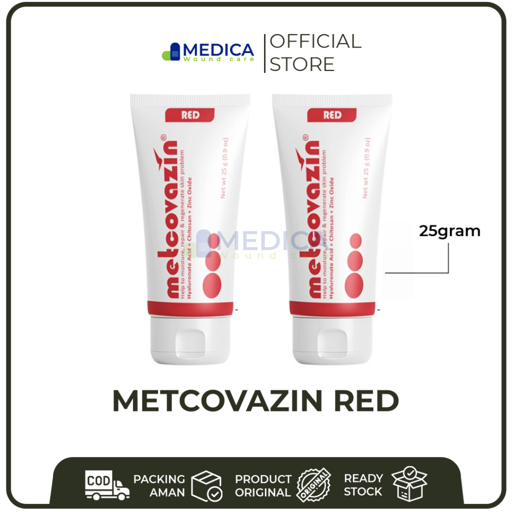 Jual Metcovazin Red 25gr/Salep luka | Shopee Indonesia