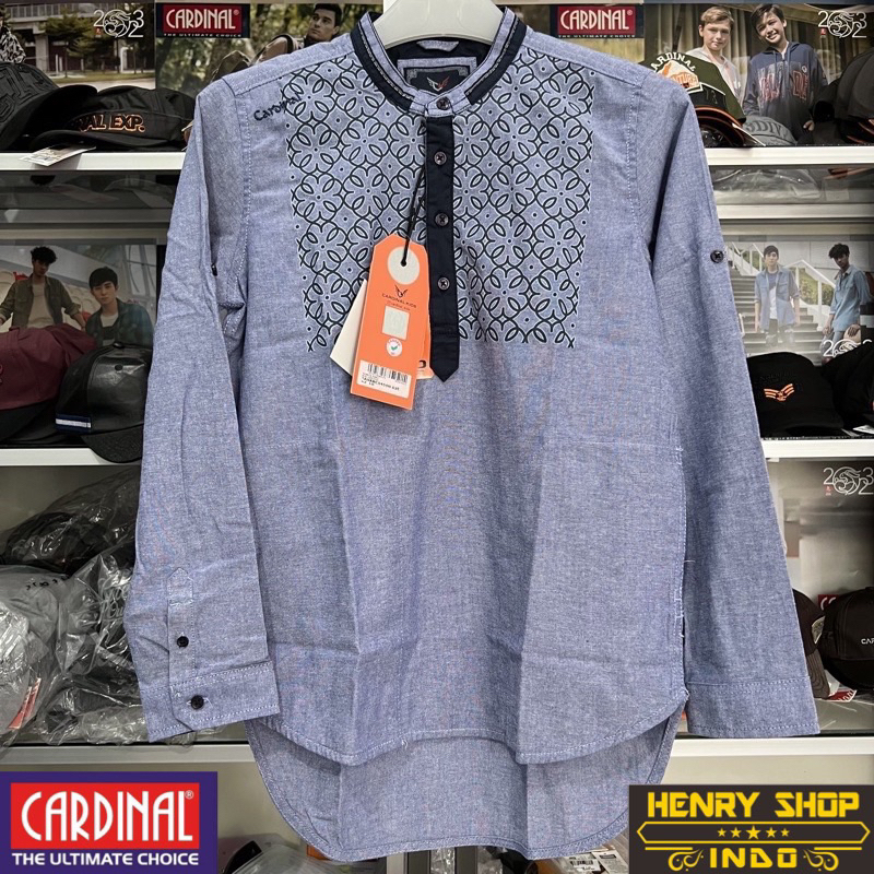 Jual Baju Koko Cardinal Kids Anak Lengan Panjang Original | Shopee ...