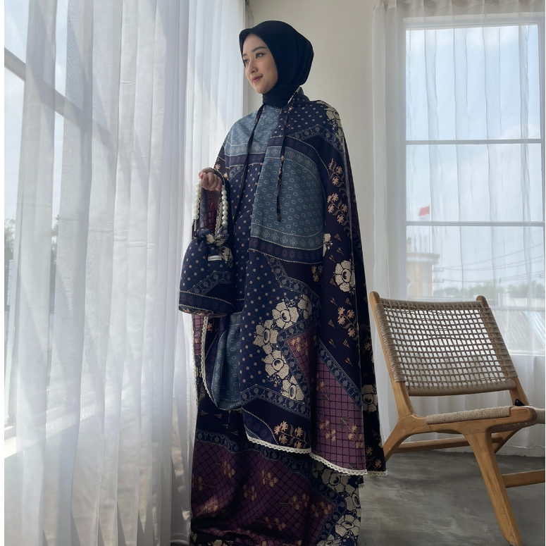 Jual KIMYA ID Mukena Helwa Motif Patern Ethnic Bahan Premium Matt ...