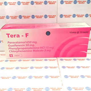 Jual Tera - F Box Isi 10 Strip @10 Tablet - Obat Demam & Bersin ...