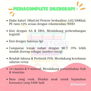 Jual Pediasure Complete 850gr/Pedia Complete/pedcom vanilla | Shopee ...