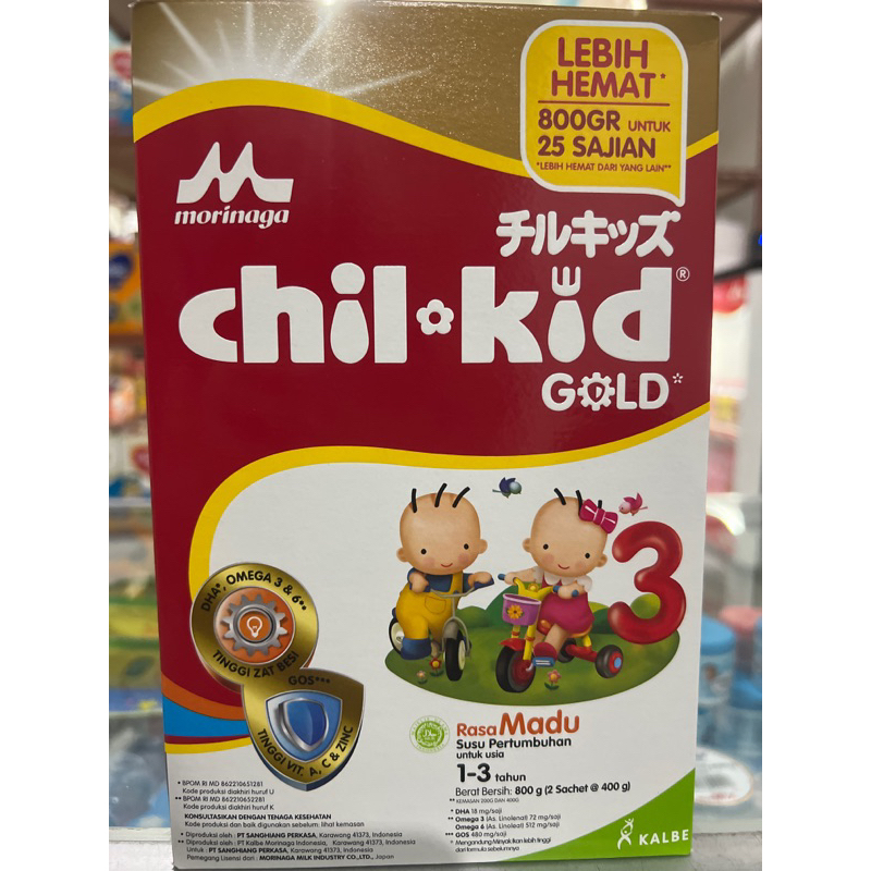 Jual CHIL KID GOLD 3 Madu 800g (2x400g) | Shopee Indonesia