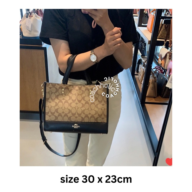 Jual coach dempsey tote 30 original | Shopee Indonesia