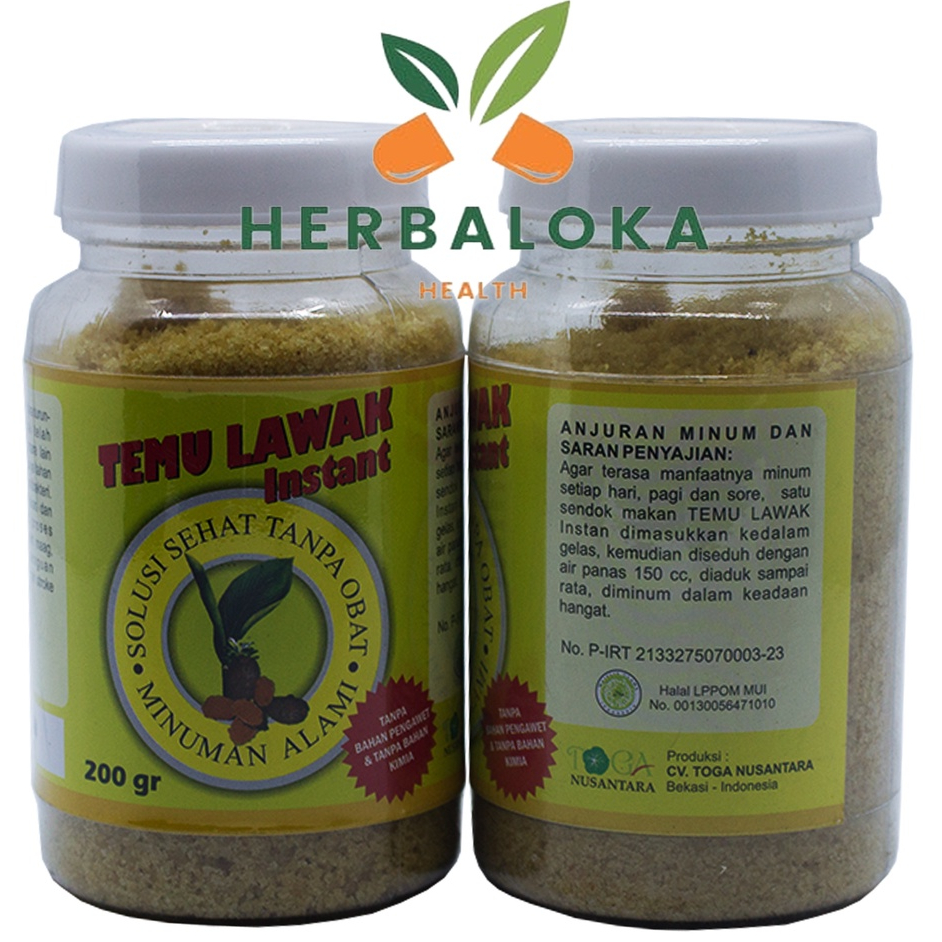 Jual Minuman Temulawak Instan Temu Lawak Kemasan Toples | Shopee Indonesia