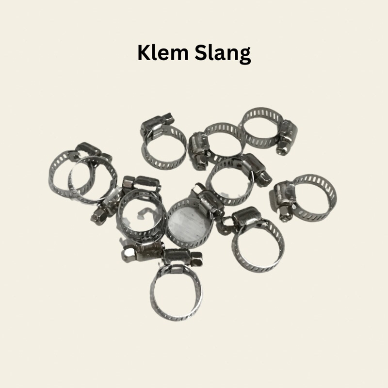 Jual Klem Lem Selang Hose Clamp Clem 2cm | Shopee Indonesia
