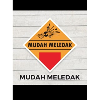 Jual STIKER B3 SIMBOL MUDAH MELEDAK STIKER LABEL | Shopee Indonesia