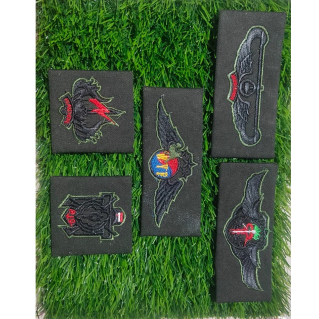 Jual Atribut papan nama bordir PDL TNI AD SATUAN | Shopee Indonesia
