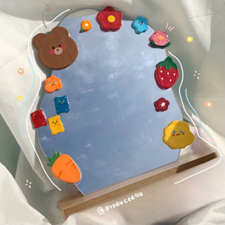 Jual BEAR CLAY MIRROR || AESTHETIC CLAY MIRROR//aesthetic mirror ...