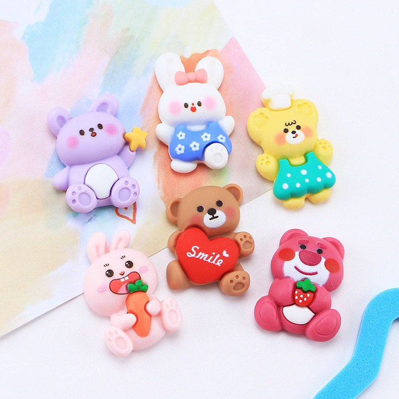 Jual clay karakter lucu utk hiasan hp , jepitan, topper cake, art n ...