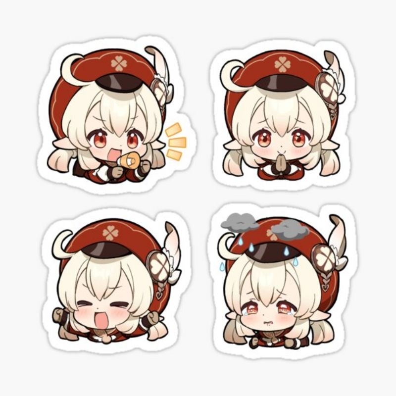 Jual STICKER CHIBI genshin impact | Shopee Indonesia