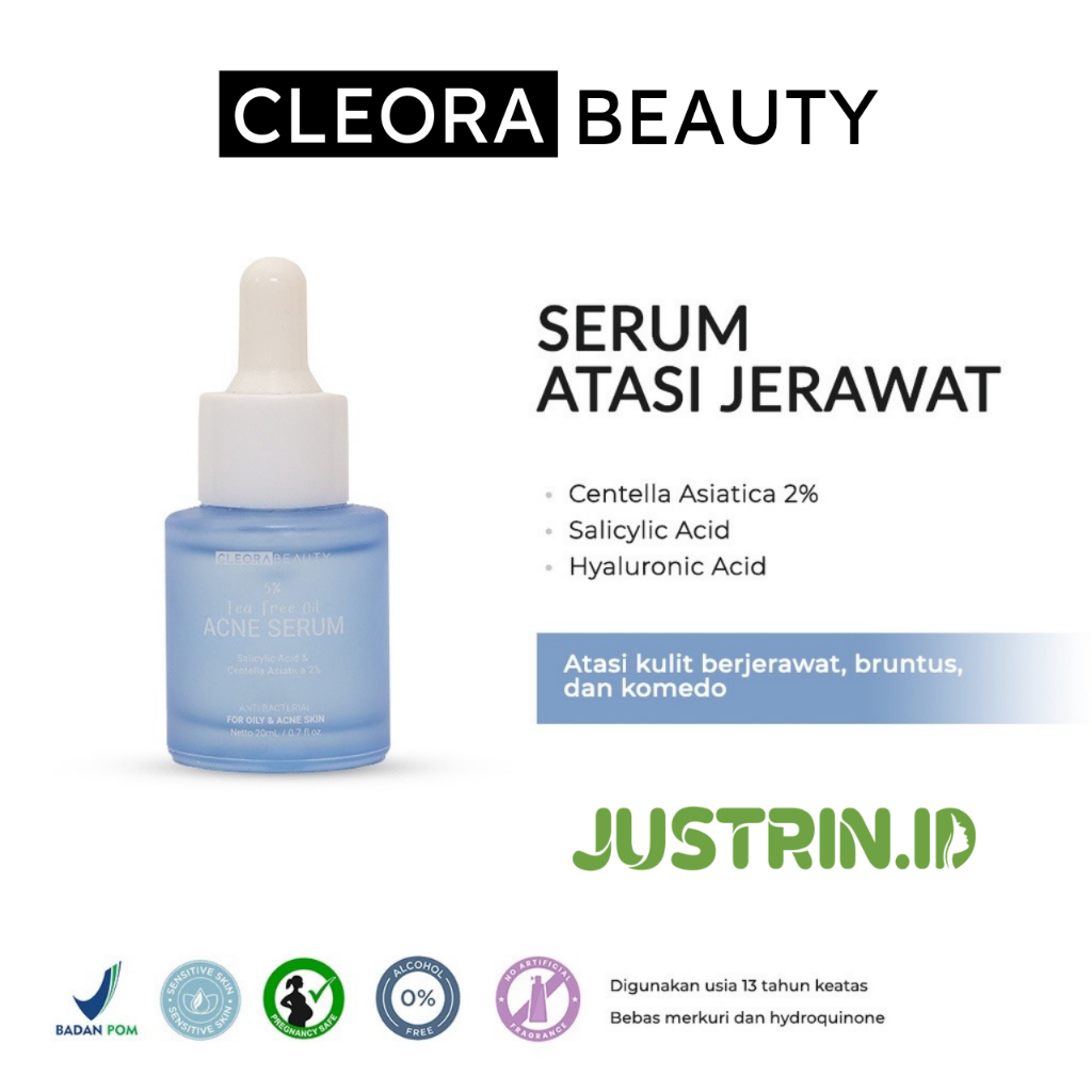 Jual CLEORA BEAUTY Acne Serum Jerawat | Shopee Indonesia
