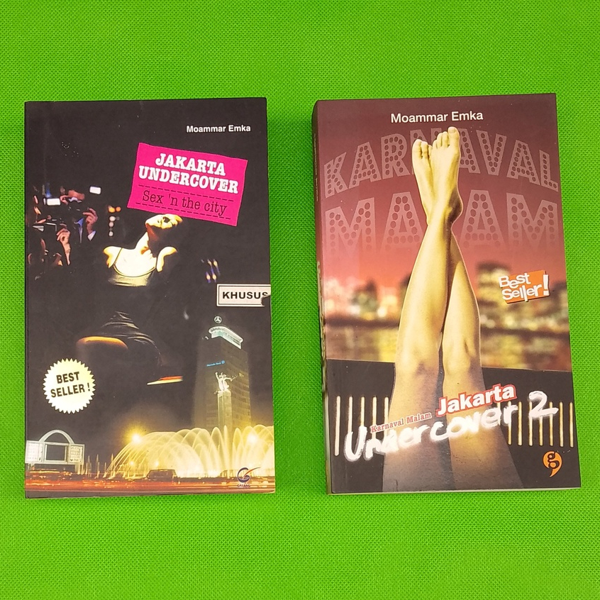 Jual Buku Jakarta Undercover ( Jilid 1 & 2) / Buku Moammar Emka / Buku ...