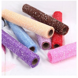 Jual KAIN TILE SALJU SNOW MESH WRAPPING FLOWERS KAIN JALA SALJU ...