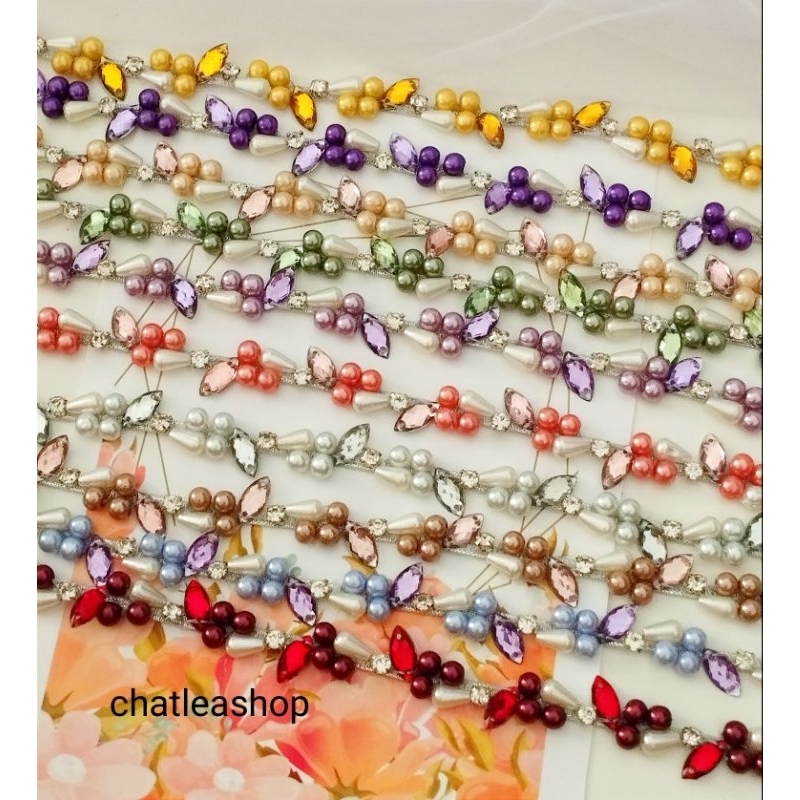 Jual READY STOK || payet rangkai mutiara padi | Shopee Indonesia