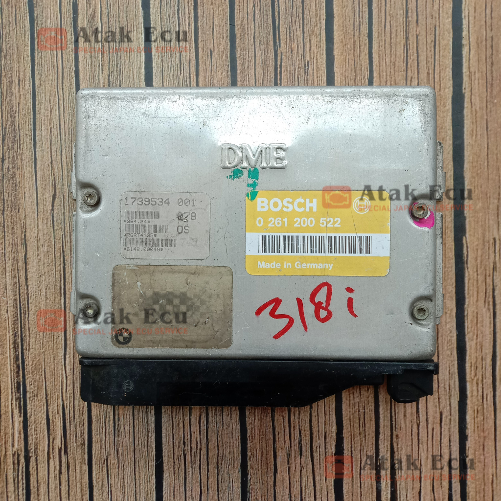 Jual ECU DME BMW E36 E46 316i 318i - Bosch 0 261 200 522 ECM Engine ...