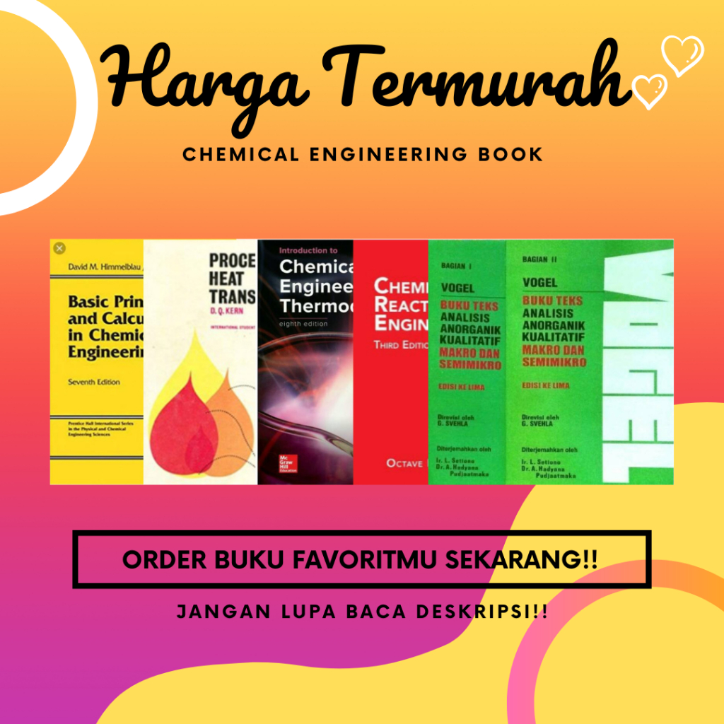 Jual Buku Teknik Kimia Harga Termurah 2023 | Shopee Indonesia