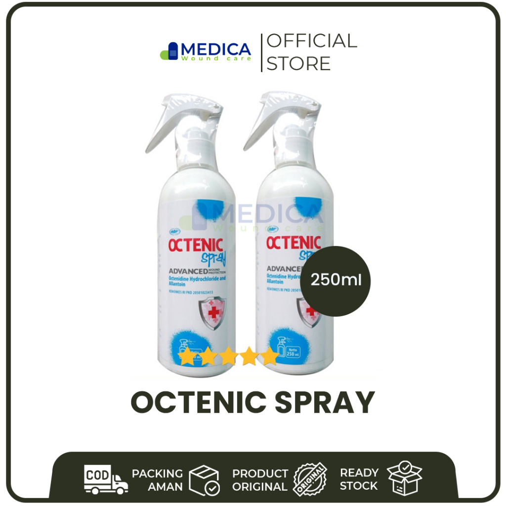 Jual Octenic Spray 250ml (spray perawatan luka) | Shopee Indonesia