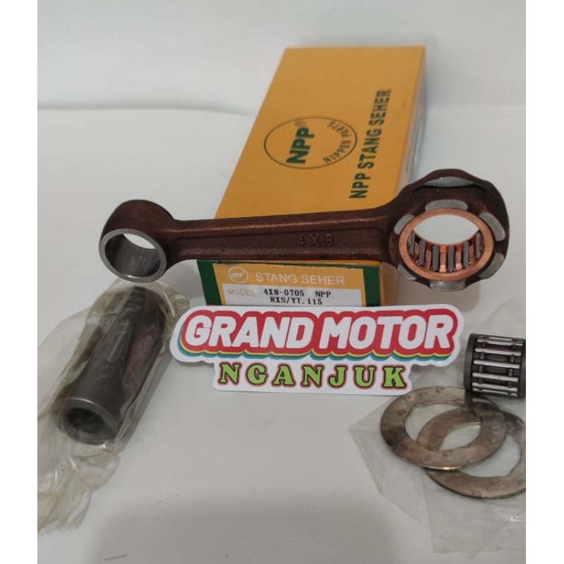 Jual Stang Seher Seker Conrod RXS YT115 4X8 merek NPP Connecting Rod ...