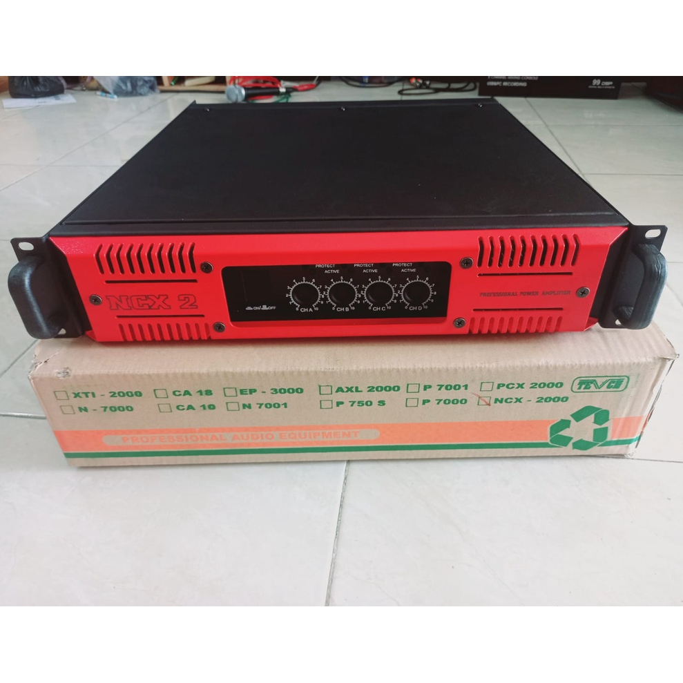 Jual BOX POWER AMPLIFIER NCX-2 2u box power ampli NCX 2 4channel ...