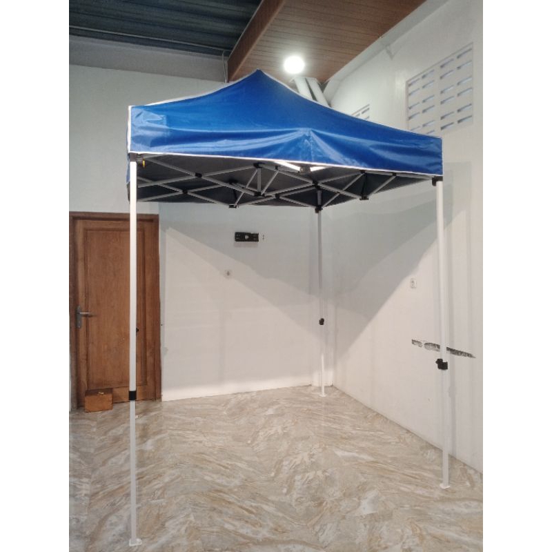 Jual Tenda Lipat Premium Tenda Jualan 2x2 Besi Putih | Shopee Indonesia