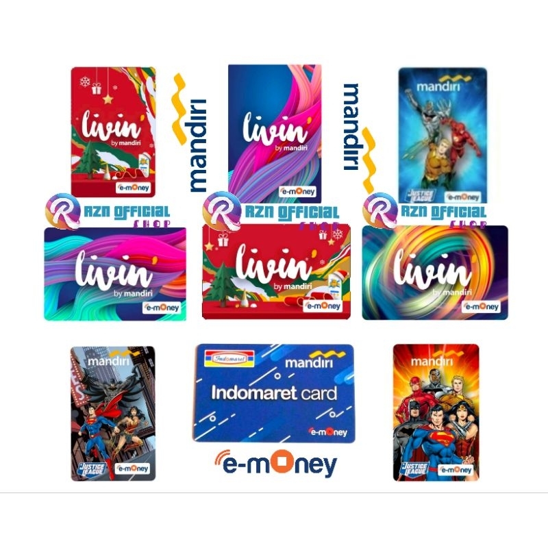 Jual KARTU EMONEY - ETOLL - MRT - PARKIR - TRANS - BANK MANDIRI not ...