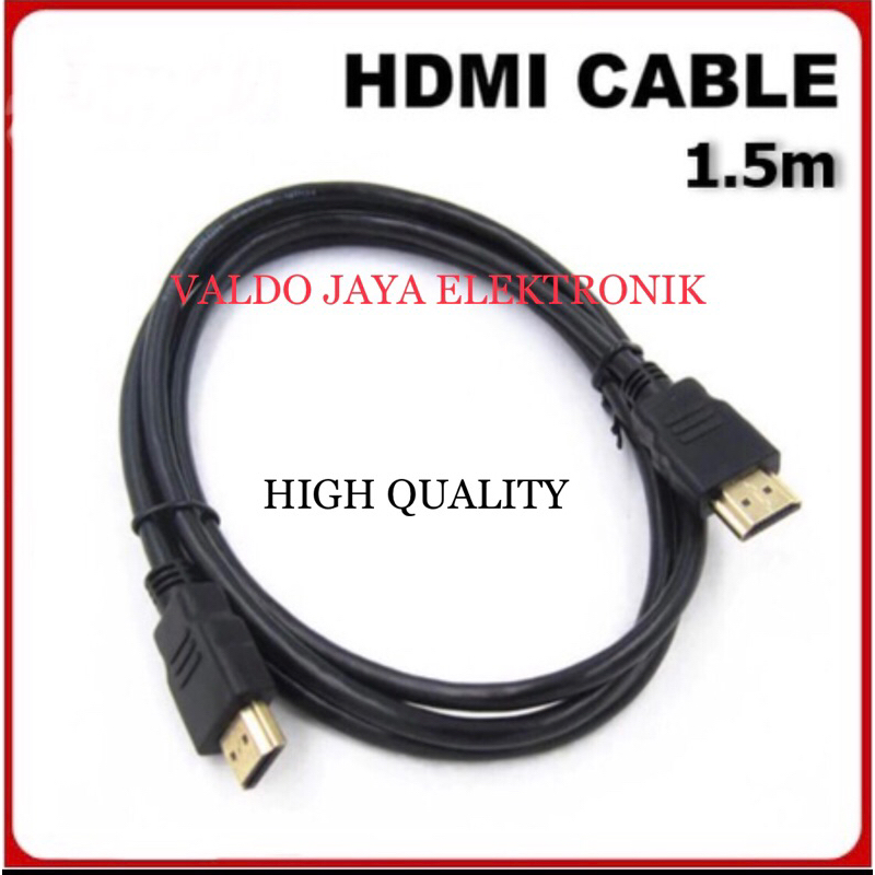 Jual Kabel HDMI 1,5 Meter High Quality | Shopee Indonesia