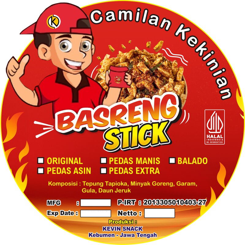 Jual BASRENG STICK BASO GORENG PEDAS RENYAH AROMA DAUN JERUK SEGAR ...