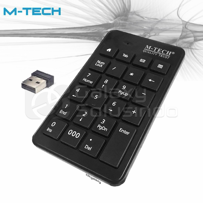 Jual M-Tech Numeric Wireless Keyboard - Numerik Angka | Shopee Indonesia