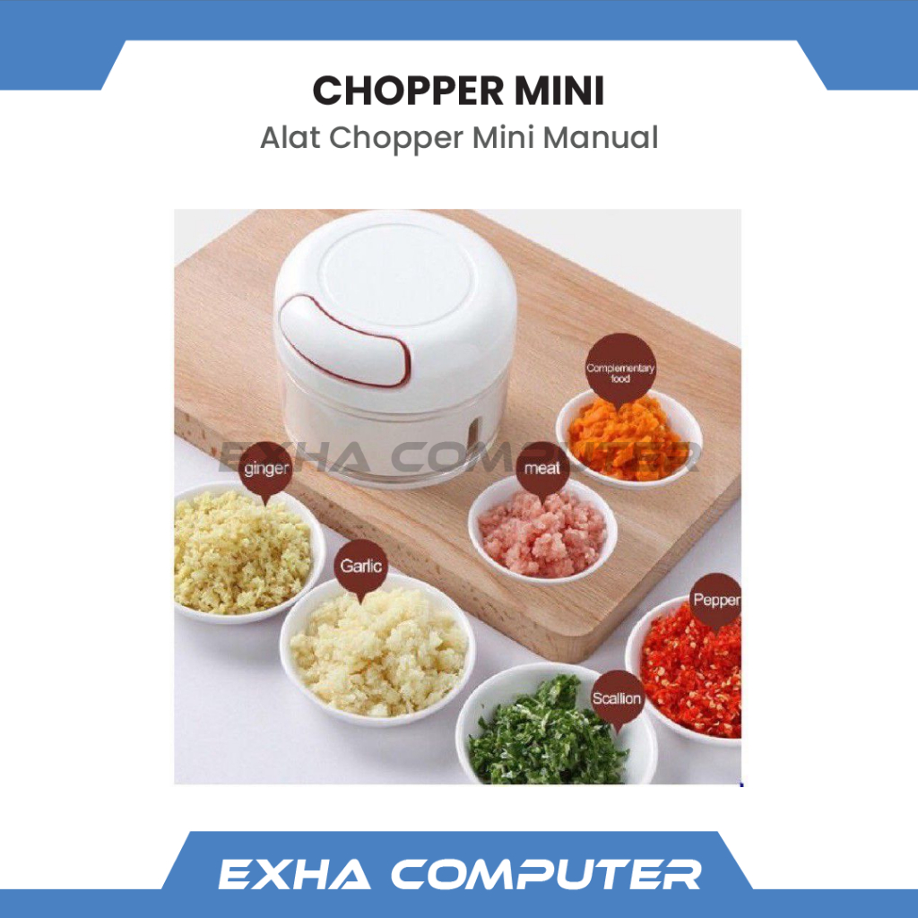 Jual ALAT CHOPPER MINI MANUAL | Shopee Indonesia