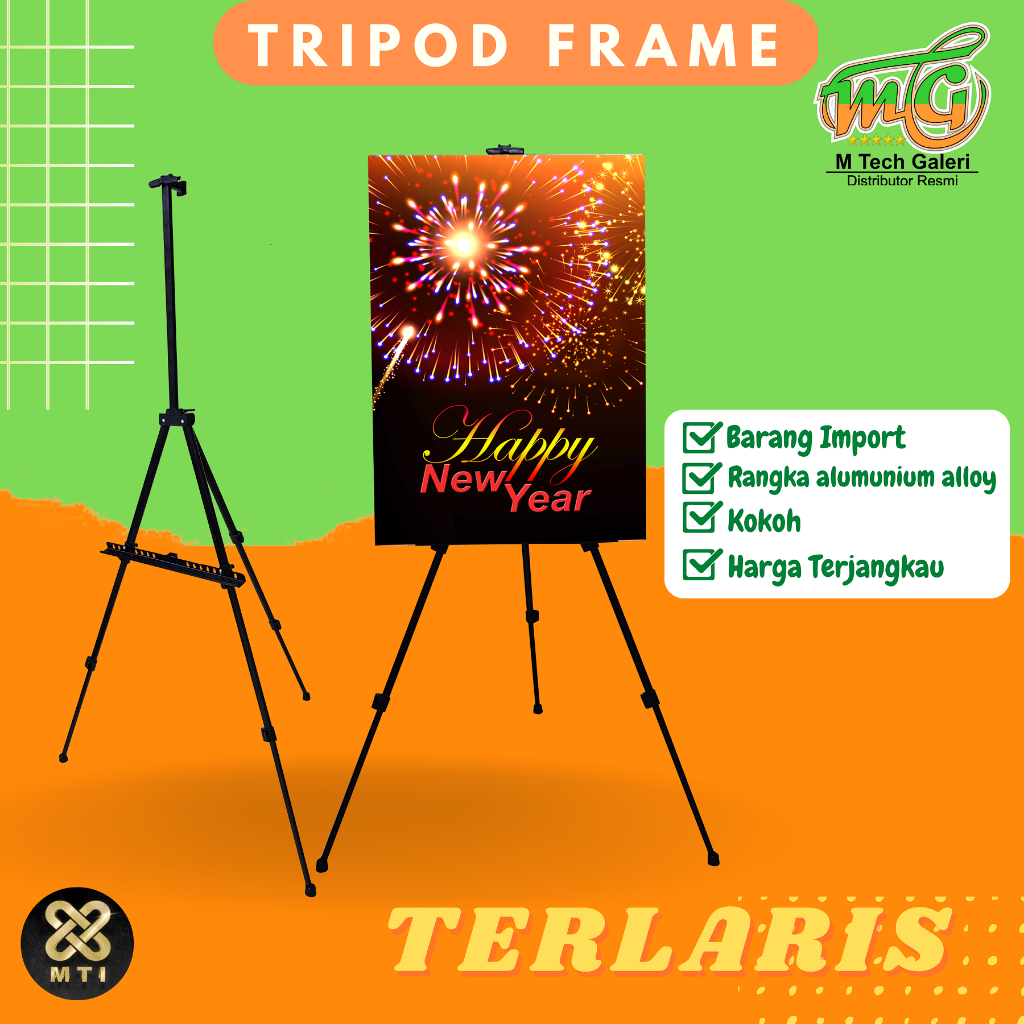 Jual TRIPOD 1 SISI/FRAME STAND FOTO/TRIPOD FRAME/TRIPOD PREWEDDING ...