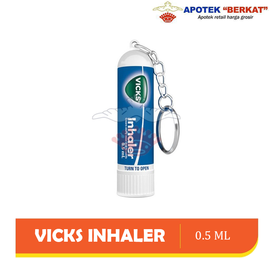 Jual VICKS BALSEM INHALER 0,5 ML WITH KEYCHAIN | Shopee Indonesia