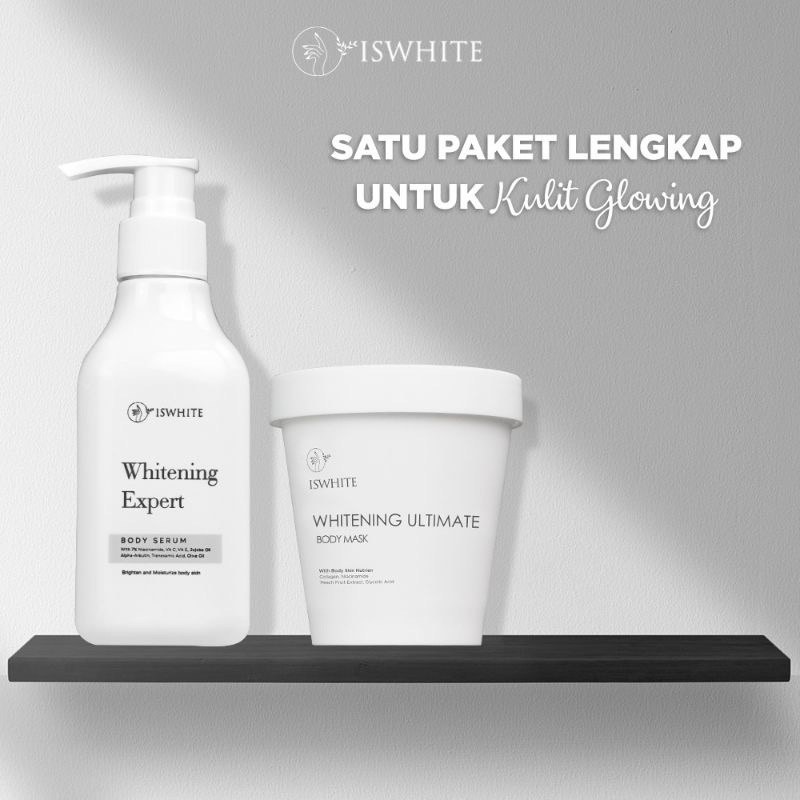 Jual ISWHITE BODY SERUM & BODY MASK | Shopee Indonesia