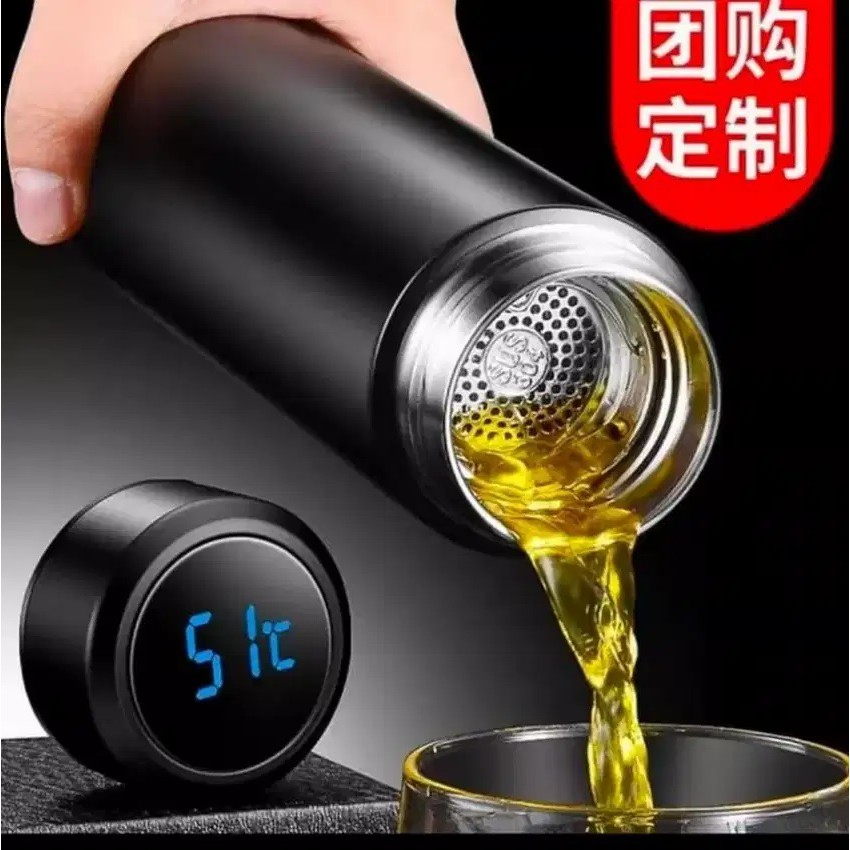 Jual Termos Led Suhu Thermos Air Panas Led Display Dengan Pengukur Suhu ...