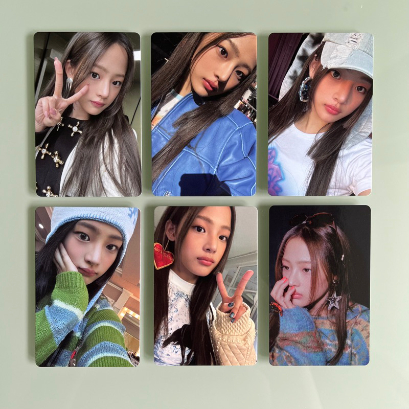 Jual Photocard Minji NewJeans New Jeans Message Card OMG PC POB Weverse Official | Shopee Indonesia