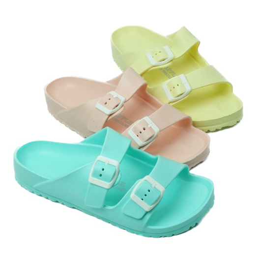 Jual RED APPLE SANDAL DOUBLE STRAP PASTEL BG2562 | Shopee Indonesia