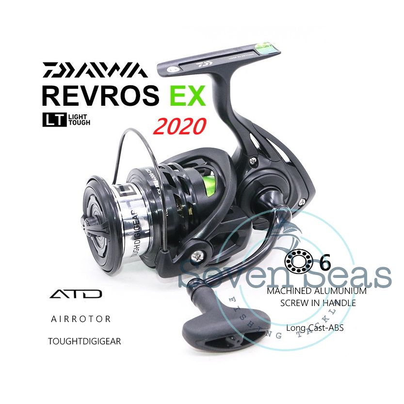 Jual Daiwa Revros EX 2022 1000 2000 2500 3000-C 4000-C Spinning Reel Pancing | Shopee Indonesia