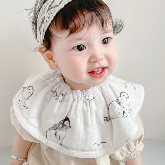 Jual Slabber bayi bentuk kelopak sleber air liur bayi bibs / BABY BIB ...