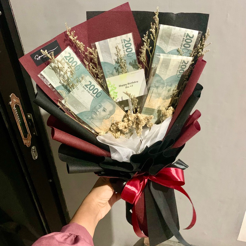 Jual BUKET UANG 5 LEMBAR | Shopee Indonesia