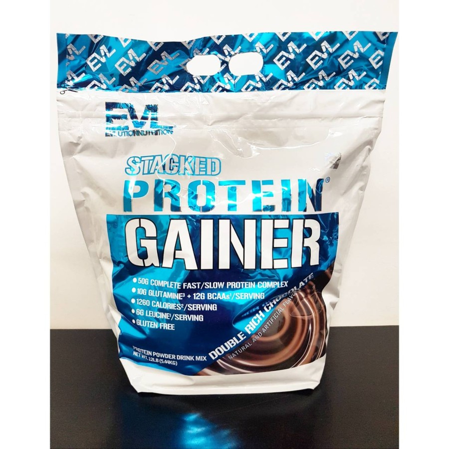 Jual Evl Stacked Protein Gainer 12 Lb Pro Serious Mass On Optimum