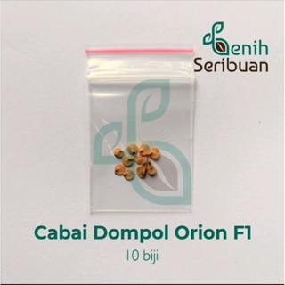 Jual 10 bibit cabe rawit dompol Orion F1 hibrida benih sayuran cabai ...