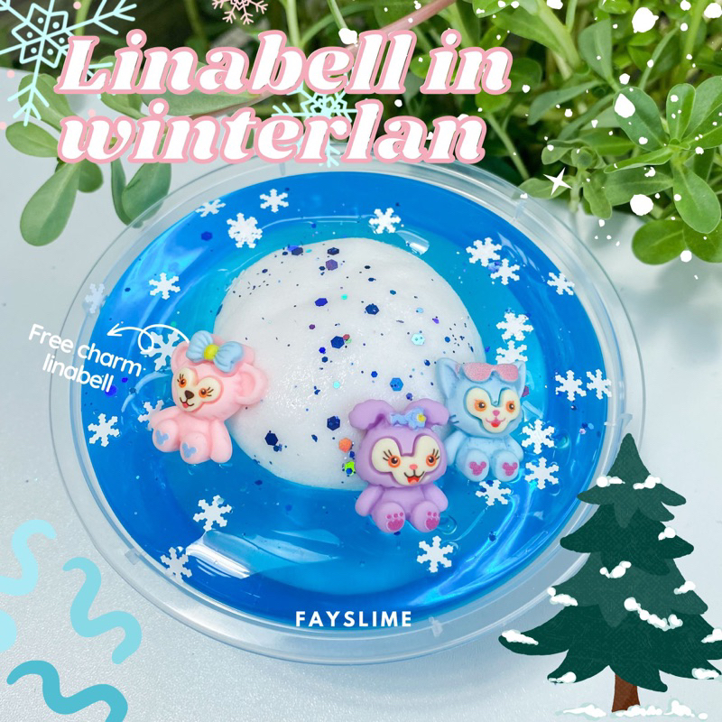 Jual Linabel in winterland | cloud slime | snow slime | Shopee Indonesia