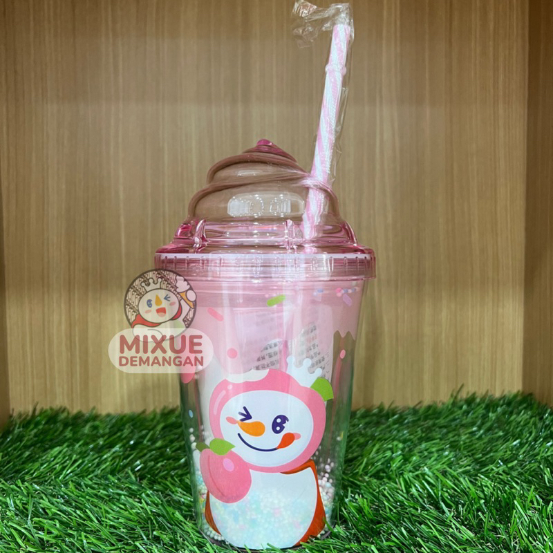 Jual Tumbler Mixue Sundae Cup Pink | Shopee Indonesia