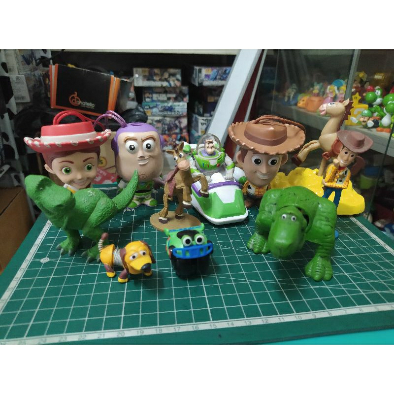 Jual Figure Mainan Toy Story Woody / Buzz / Rexy / Bullseye / Mr Potato Happy Meal McD | Shopee ...